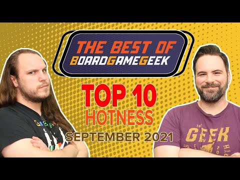 Top 10 Hottest Board Games: September 2021 - The Best of BGG