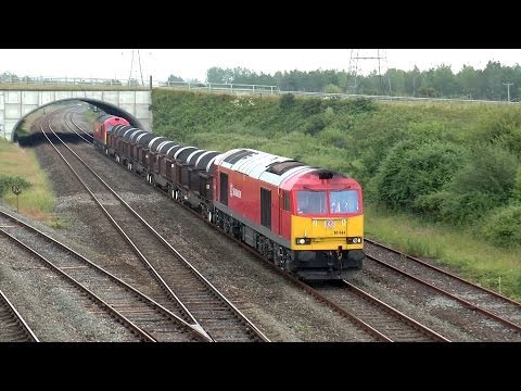60044 TnT 60040 - Super Power on the 6B11 Margam to Trostre 29/06/2014.