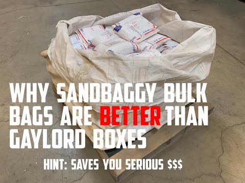Why Sandbaggy Bulk Bags Are Better Than Gaylord Boxes for Ecommerce - Save 50-75%
