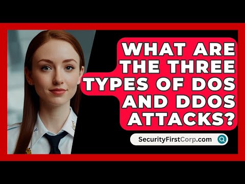 What Are The Three Types Of DoS And DDoS Attacks? - SecurityFirstCorp.com
