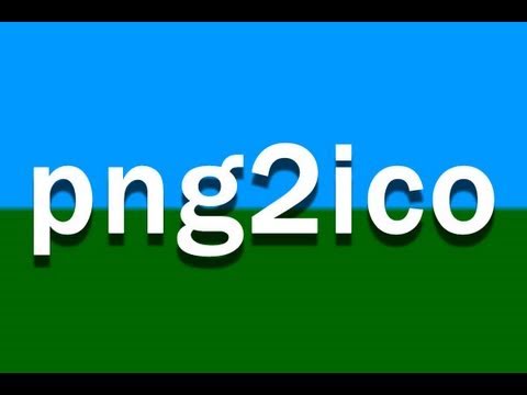 png2ico Tutorial Favicon Icon Creation Software