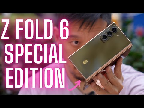 Samsung Fold 6 Special Edition Hands-On: Fold 7 Is Gonna Look Like This
