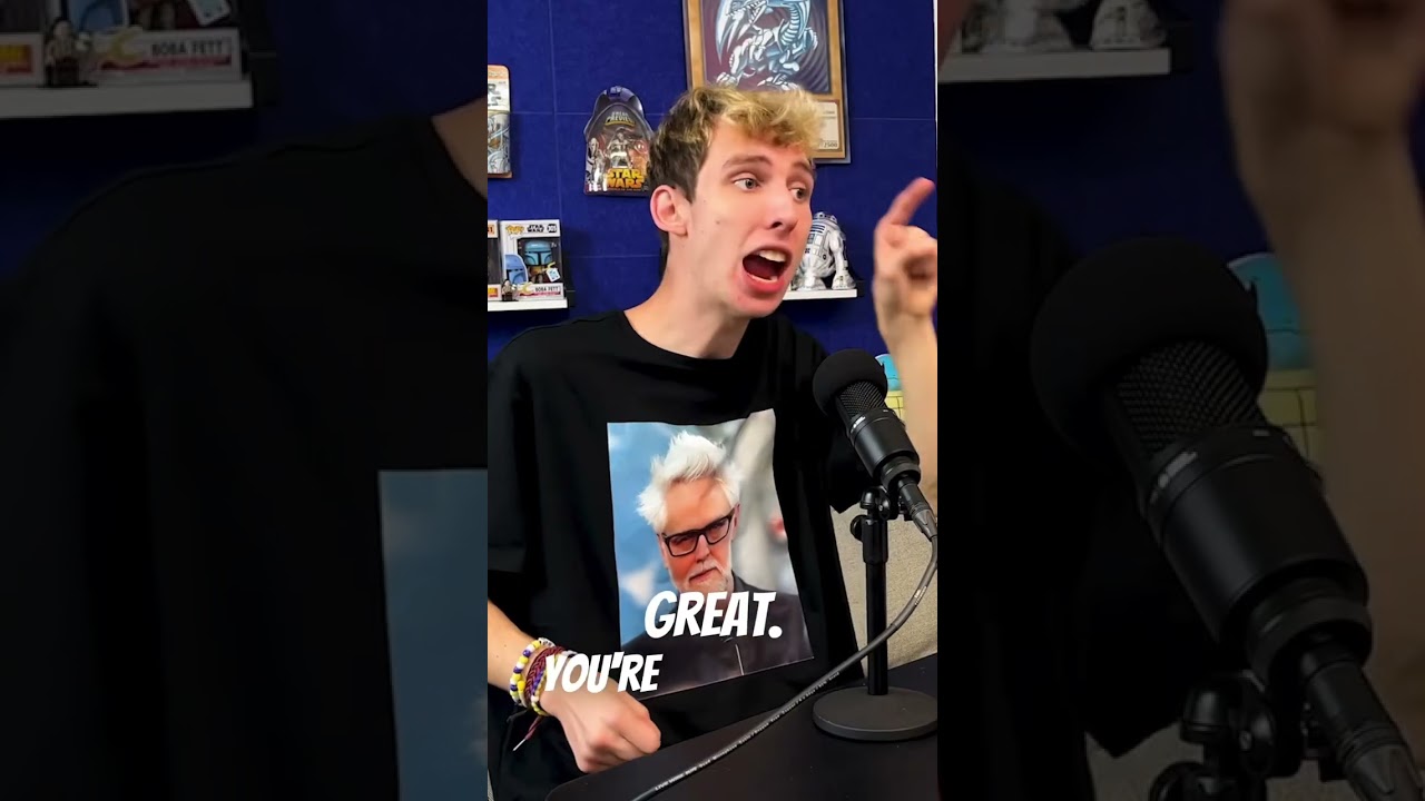 Andrew rages at his co host