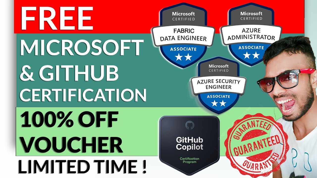 Free Microsoft And GitHub Exam Voucher—Open To College And Corporate Participants