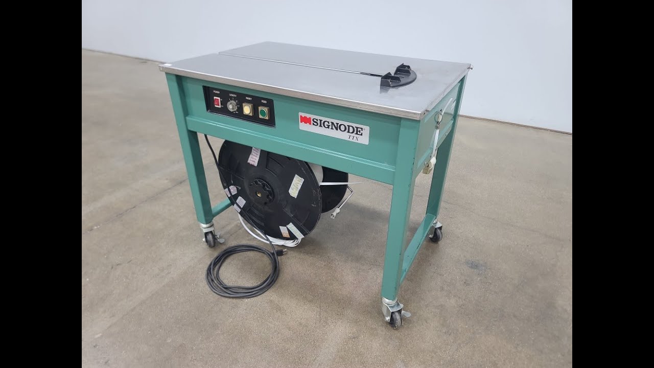 Signode TTX Strapping Machine