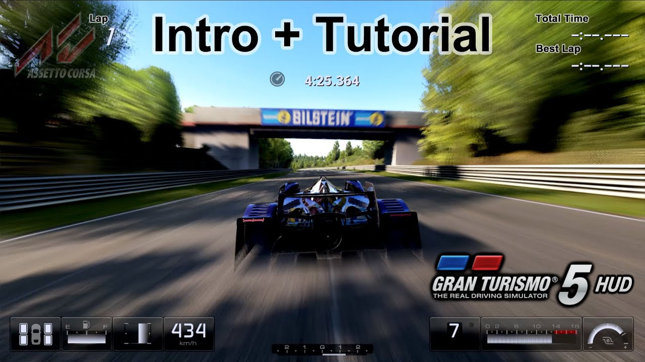 Gran Turismo HUD 2.0 - Assetto Corsa