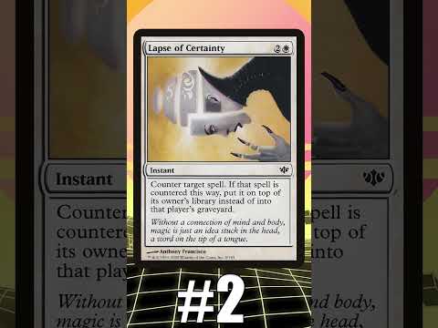 Top 5 Mono-White Counterspells | MTG #shorts