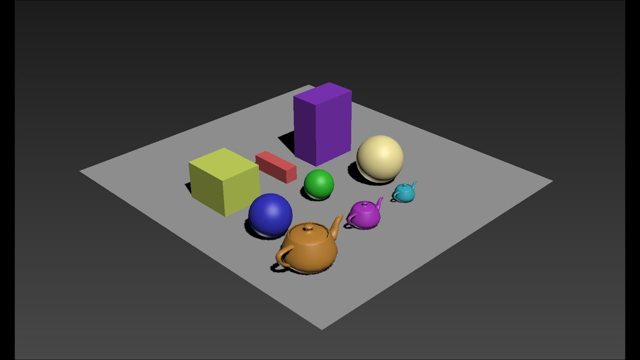 3Ds Max Tutorial 4 - Layers, Groups and Selection Sets
