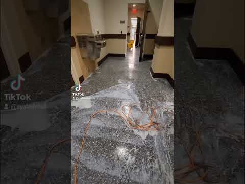 terrazzo floors - strip and re finish @ayalacleaning