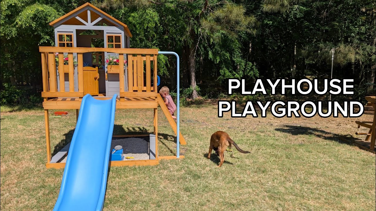 PLAYGROUND WITH PLAYHOUSE