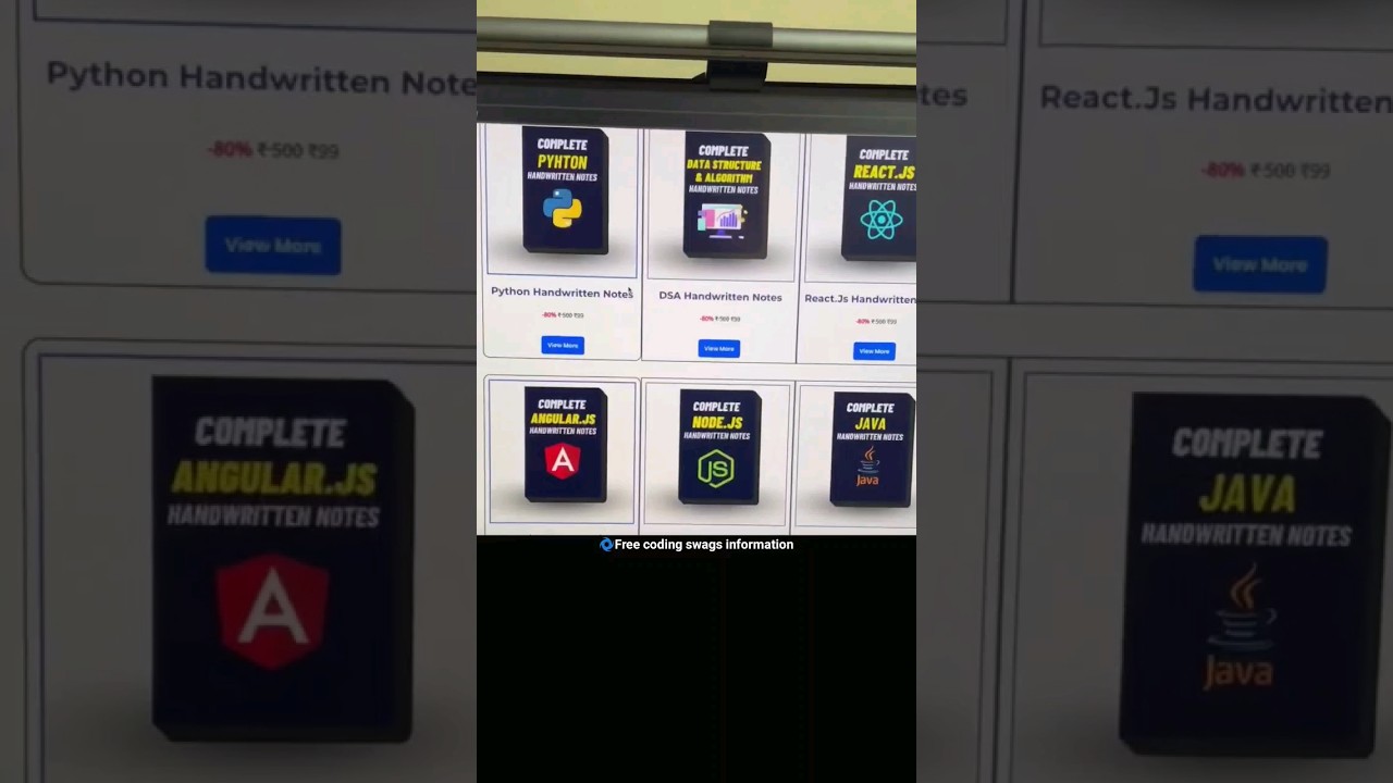 free coding handwritten notes #projects #notes #webdeveloper #java #python #html #css #chandrayaan3