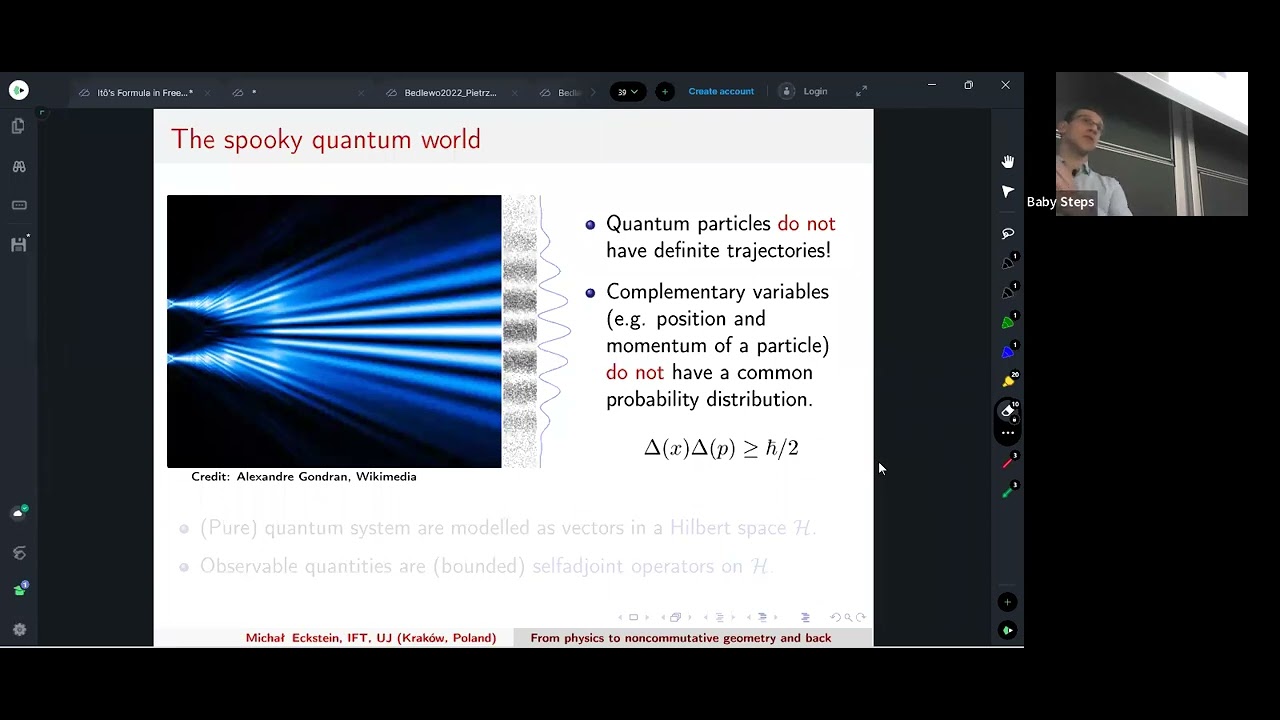 From physics to noncommutative geometry and back