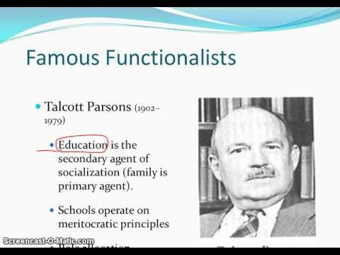 Introduction to Macro-Sociological Theories & Comparative Education, Part 1 (Functionalist Theory)
