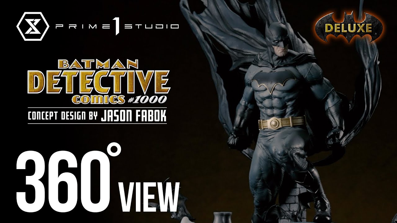 BATMAN CONCEPT DESIGN BY JASON FABOK DX Version (DC COMICS) 360°View - Prime1Studio