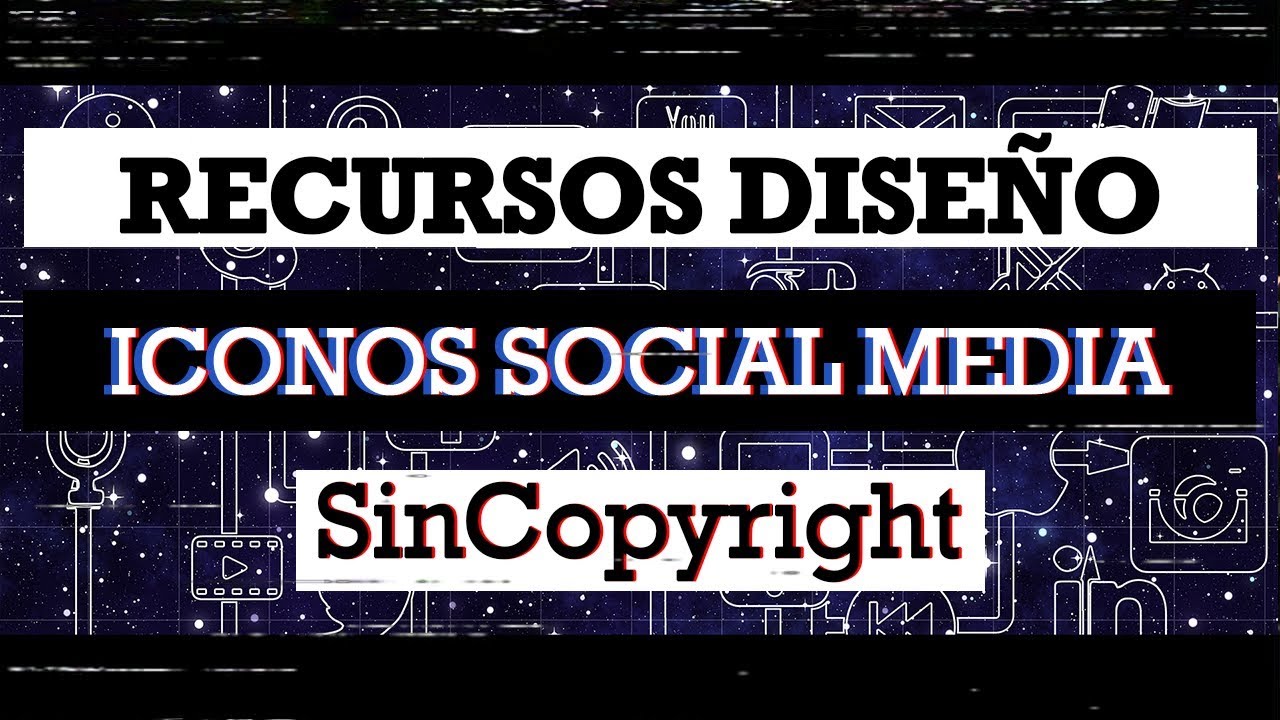 LOS MEJORES PACKS DE ICONOS SOCIAL MEDIA | SOCIAL MEDIA ICONS