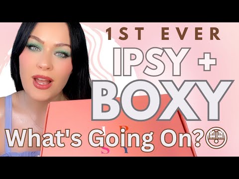 1st EVER IPSY + Boxycharm Makeup Box! Makeup Subscription Box Unboxing !! #makeup