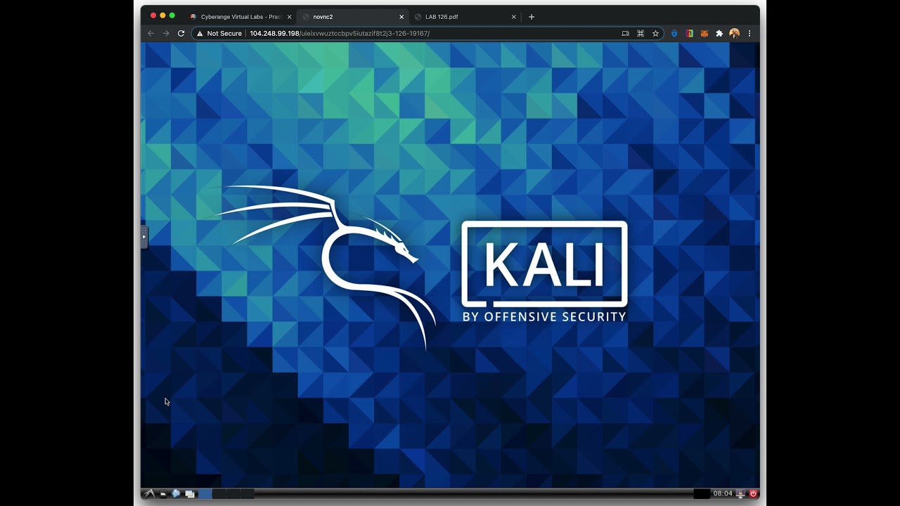 Cyber Range Virtual Labs Demo Video