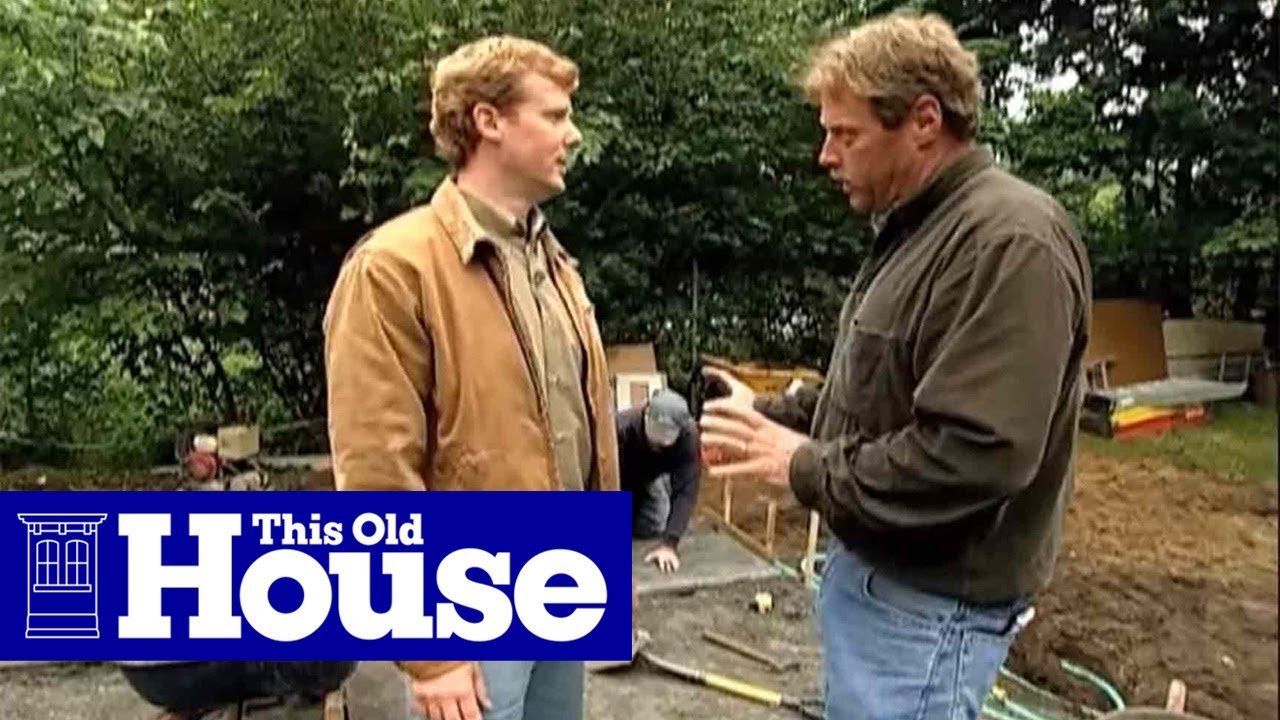 How to Lay a Bluestone Patio | This Old House