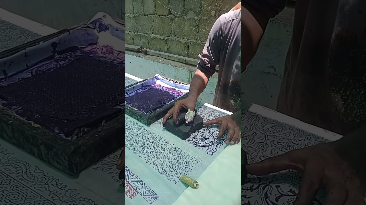 Timeless Patterns, Block Printing, Contemporary Styles #BlockPrintElegance #ModernTradition