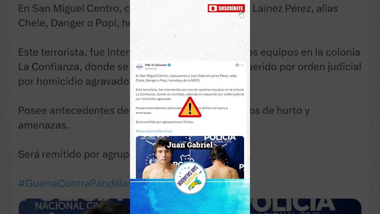 🚨 Dangerous MS gang member captured while enjoying Easter vacation