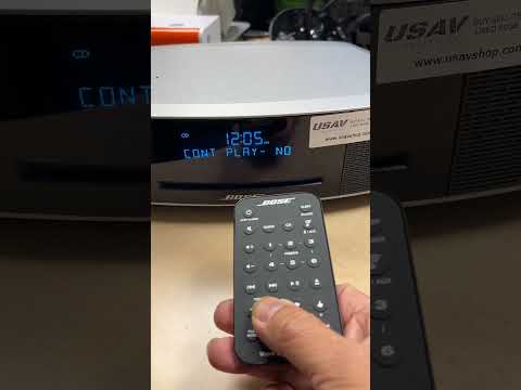 Bose Wave Music System IV - How to adjust the display brightness level