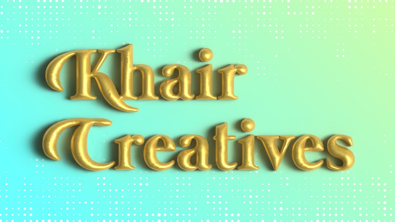 How to Create 3D Gold Text Effect Using Adobe Illustrator 2022 | Basic Adobe Illustrator Tutorial
