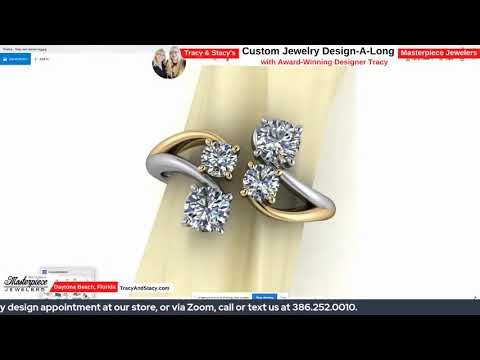 LIVE Custom Jewelry Design-A-Long - Award-winning Designer Tracy of Masterpiece Jewelers