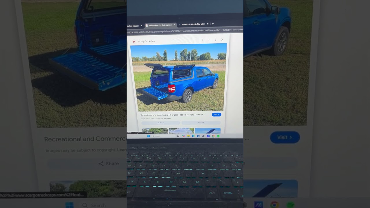 Maverick update #1 camper-shells!!! #ford #fordmaverick #are #leer #fordtrucks  #camping