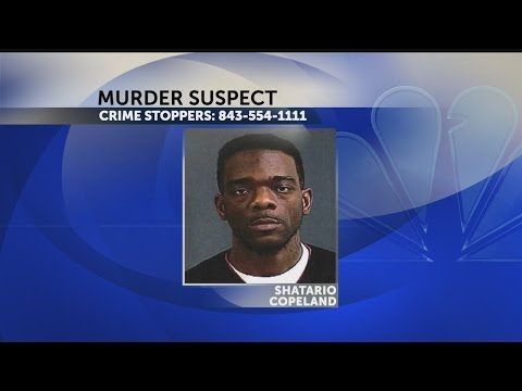 Authorities search for North Charleston murder suspect
