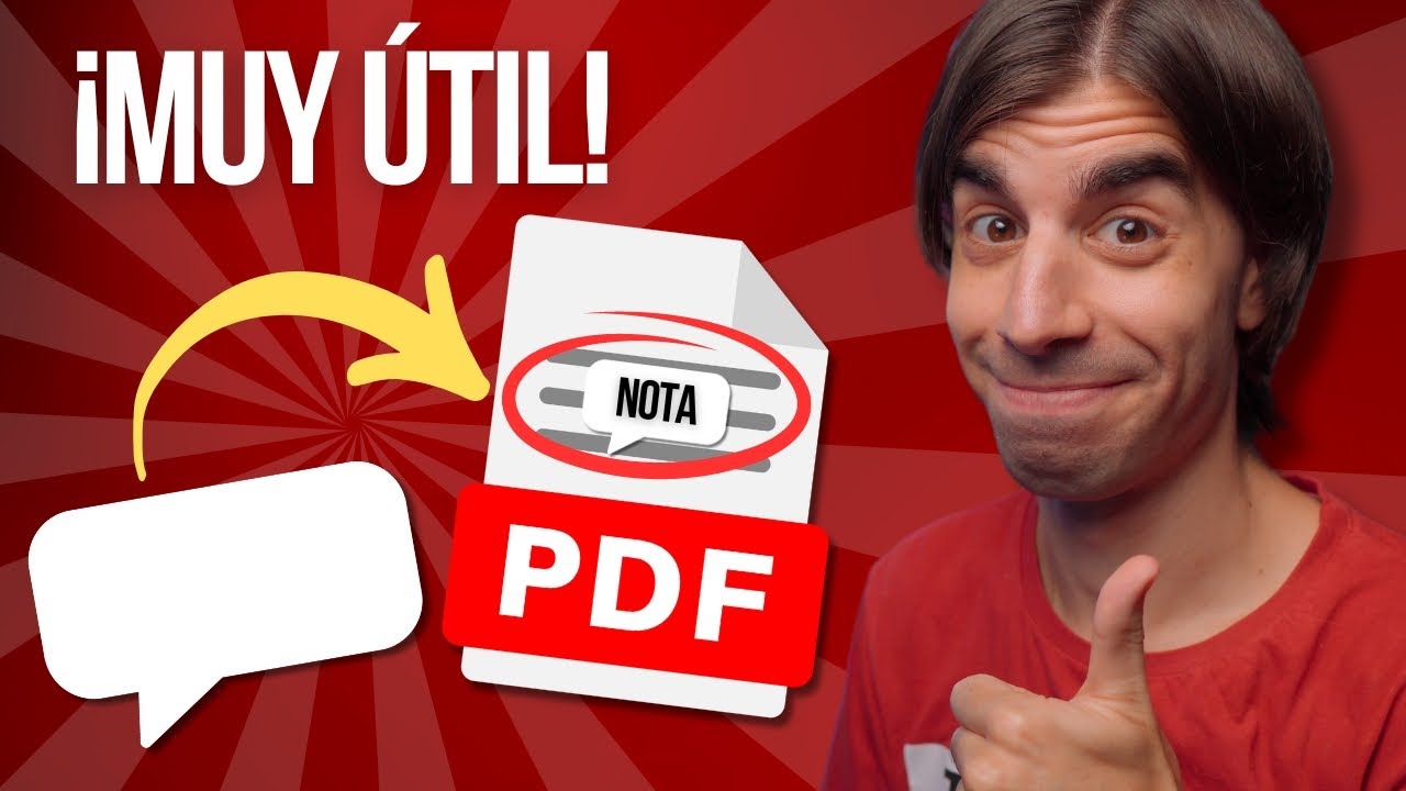 Cómo HACER ANOTACIONES en un PDF | AÑADIR NOTAS y COMENTARIOS a PDF