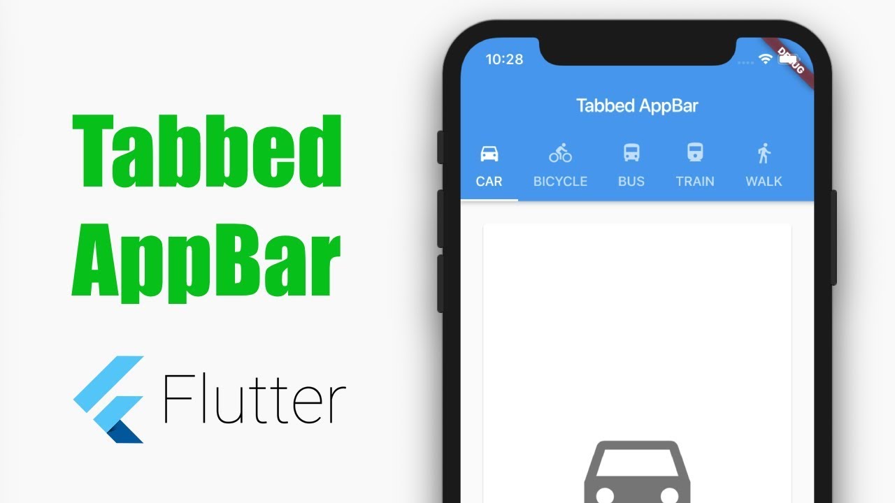 #Google's Flutter Tutorial - Tabbed AppBar (coderzheaven.com)