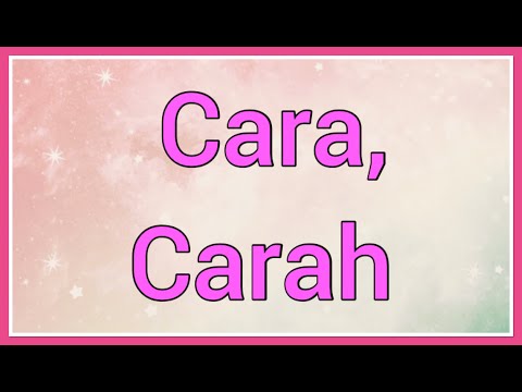 Cara, Carah | Name Origin Meaning Variations