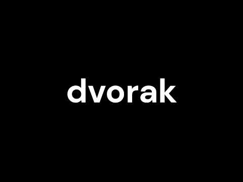 How to Pronounce dvorak