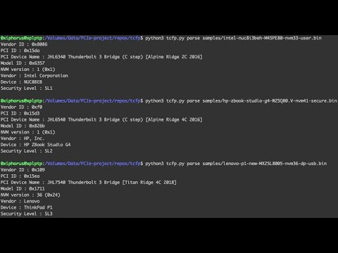 Thunderspy Vulnerability | Thunderbolt Laptop Hacking