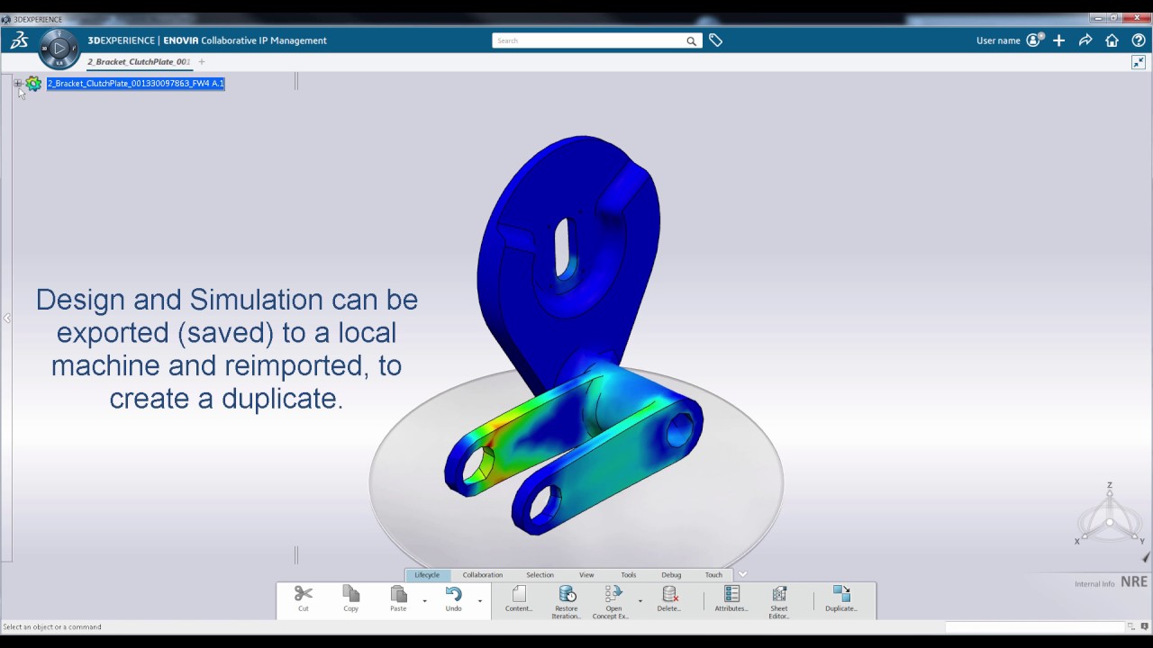 SIMULIA 3DEXPERIENCE Cloud Design Validation video