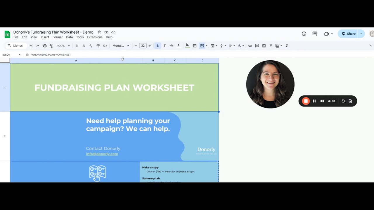 Fundraising Plan Worksheet - Streamline Your Yearly Fundraising with This Simple Plan Template