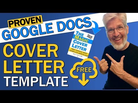 Cover Letter Template Google Docs | GET A FREE MAGIC COVER LETTER QUICK START TEMPLATE