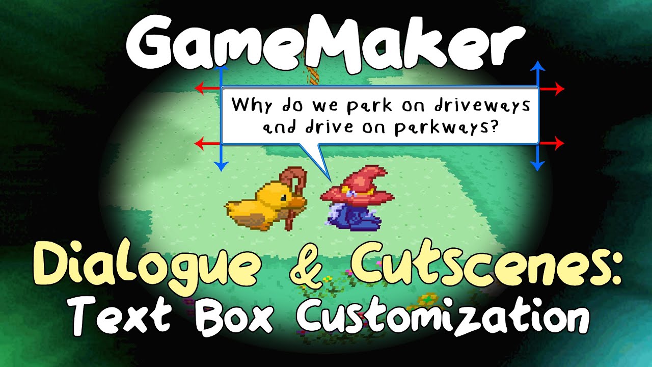 Customizing Text Boxes - Easy Cutscenes and Dialogue in GameMaker