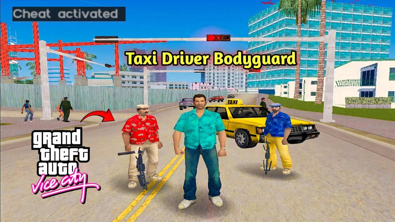 Taxi With Bodyguards 1.0 - GTA: Vice City