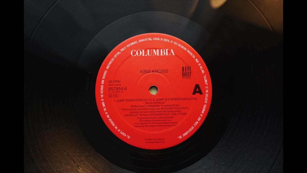 Kris Kross - Jump (Radio Edit) 💎 Ortofon 2M Red