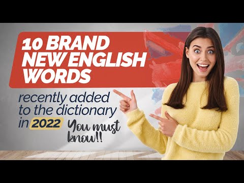 10 Brand New Words Added To The Dictionary In 2022 | Improve English Vocabulary | Speak Fluently