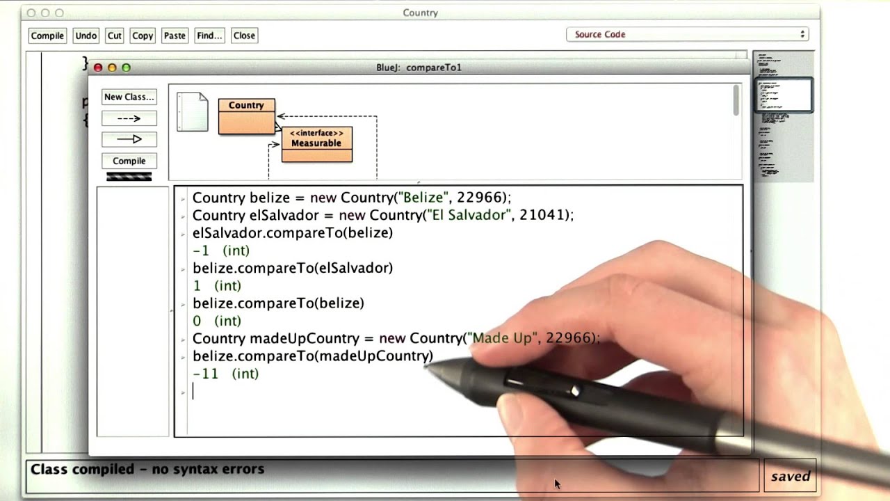 Implementing Comparable - Intro to Java Programming