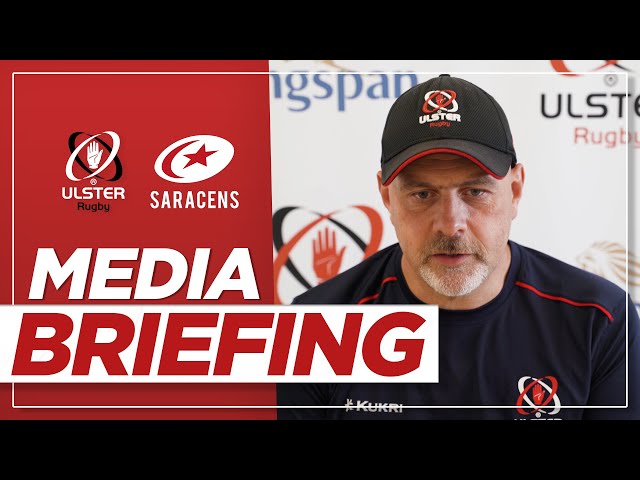 Dan McFarland and Stewart Moore Media Conference | Ulster Rugby