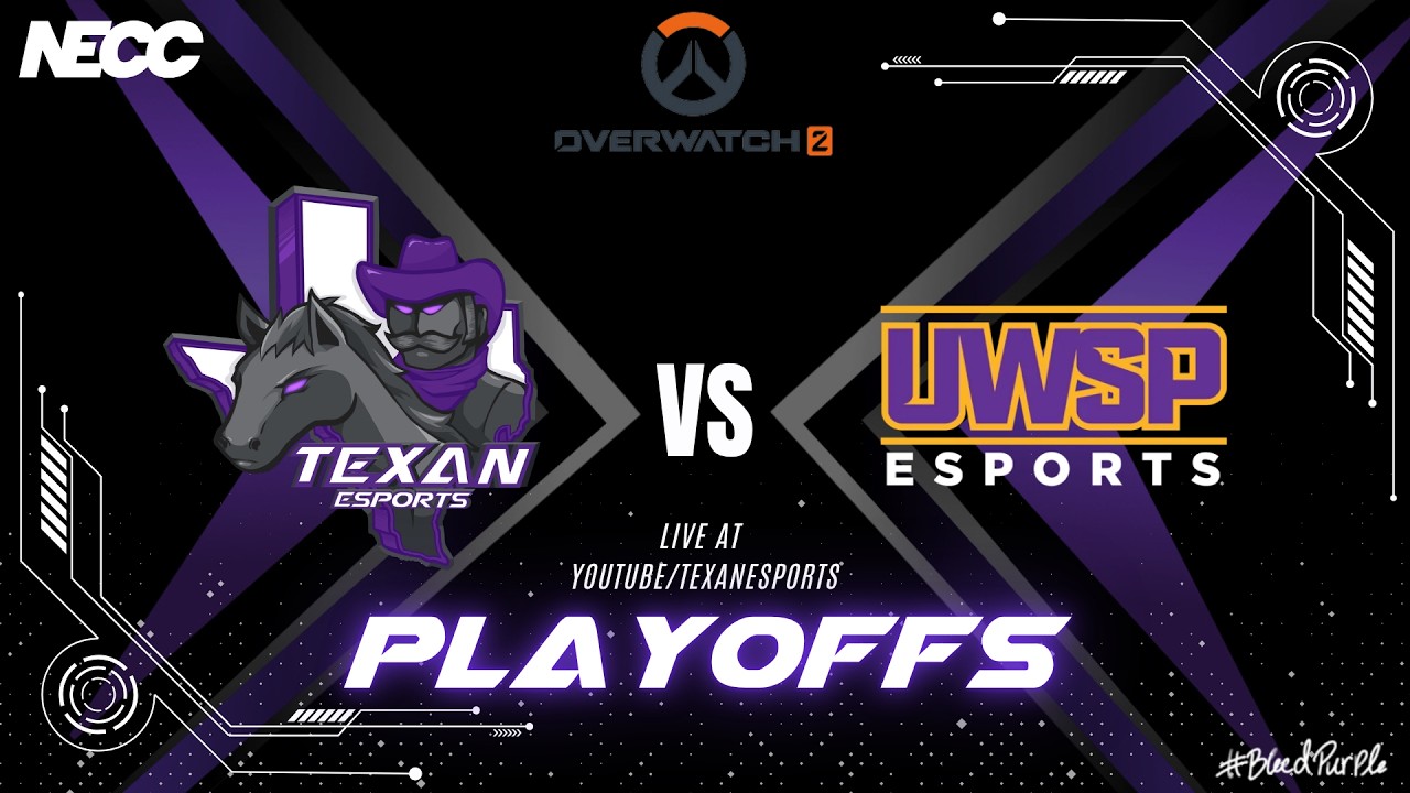 Texan Esports VS. UWSP Esports NECC Playoffs | Overwatch 2 | Division IV