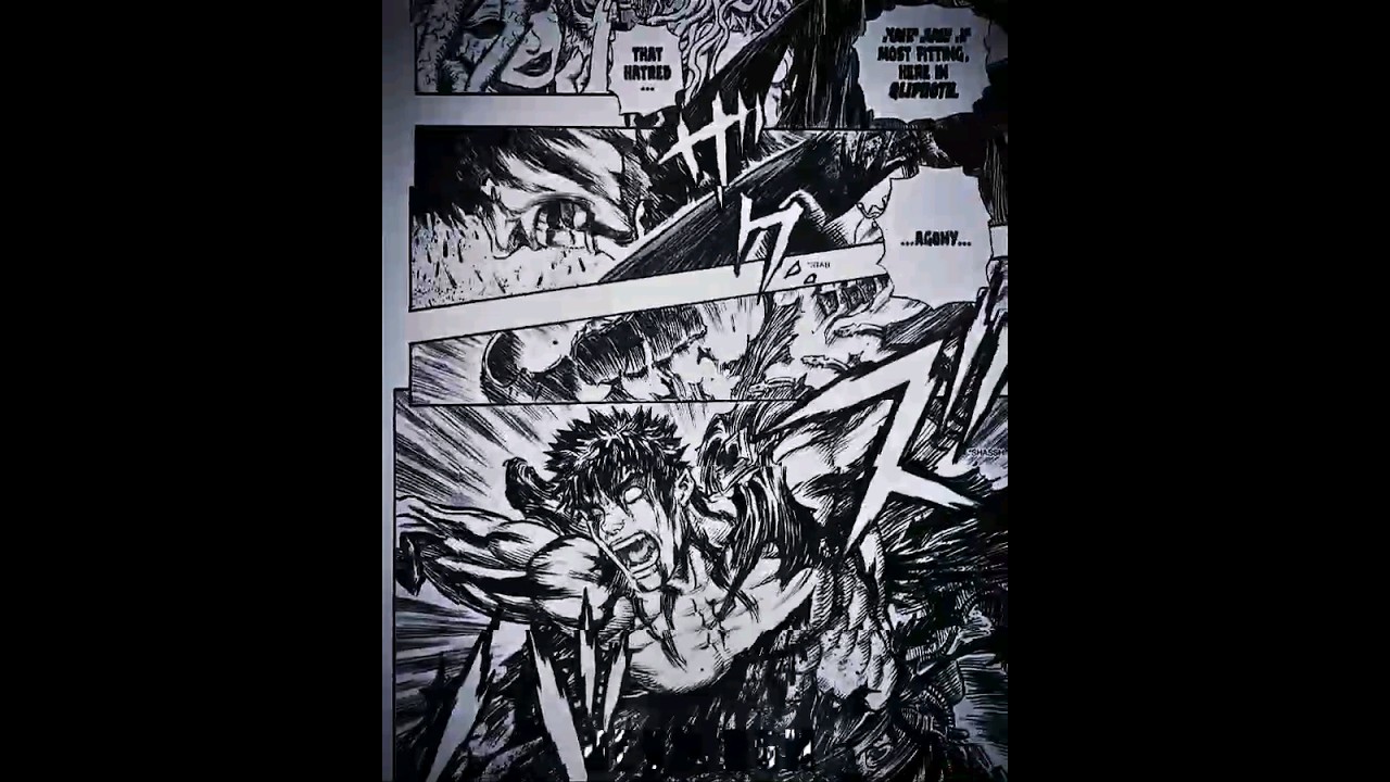 GUTS VS SLAN...!! BERSERK MANGA EDIT 「MANGA EDIT」#berserk #manga #edit