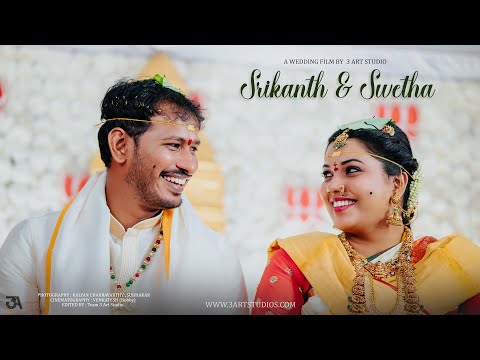 South Indian Wedding Film I Srikanth & Swetha Wedding Teaser | 3 Art Studio | Vizag I AP