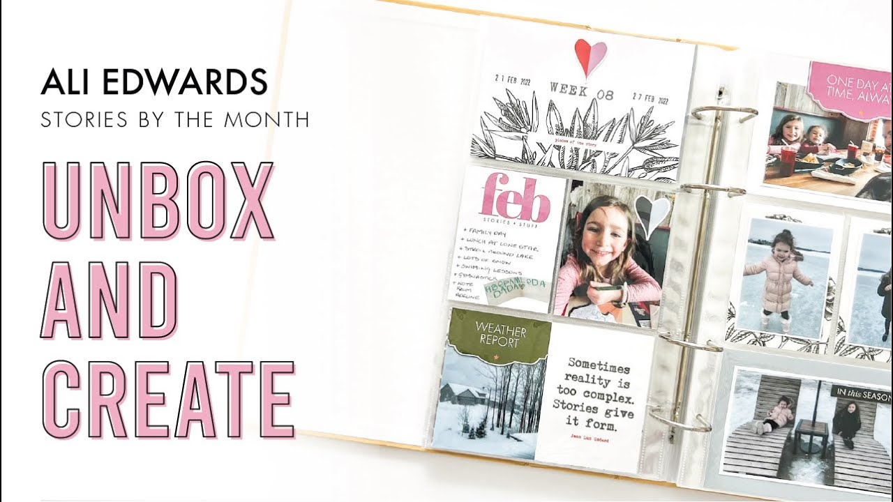Project Life | Ali Edwards Unboxing | SBTM Kit February 2026