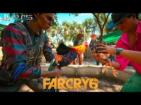 Far Cry 6 Introduces New Cock-Fighting Pit Mini Game