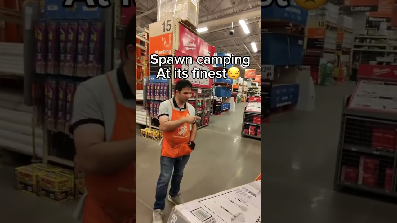 Home depot employee crashing out #viral #homedepot #deals #clearance #crashout #funny