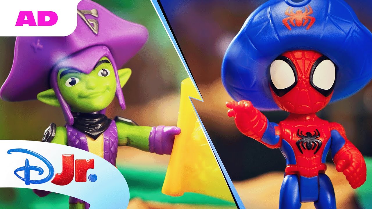 AD | Spidey’s Adventures to the Hidden Sandwich | Marvel Spidey and His Amazing Friends |@disneyjr